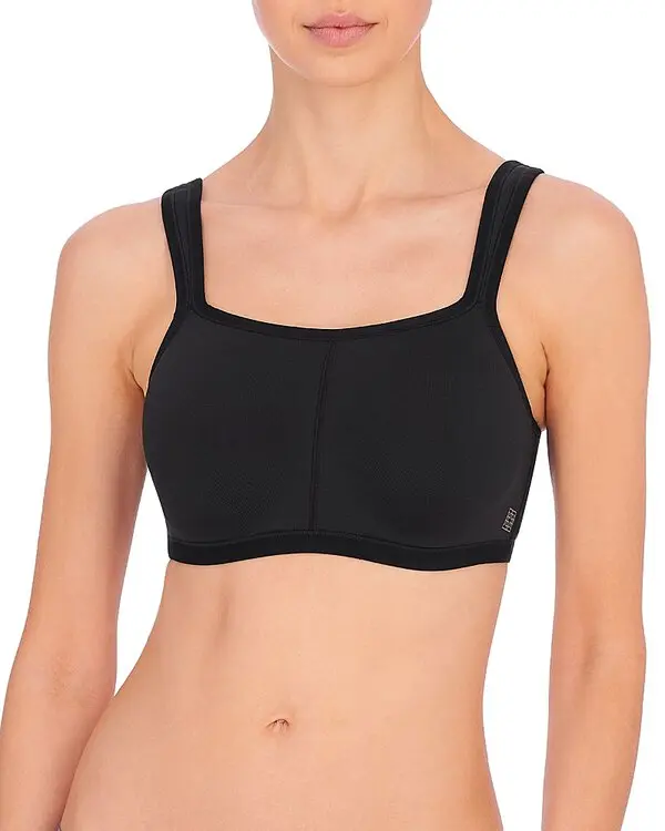 Natori Yogi Contour Convertible Sports Bra - Black