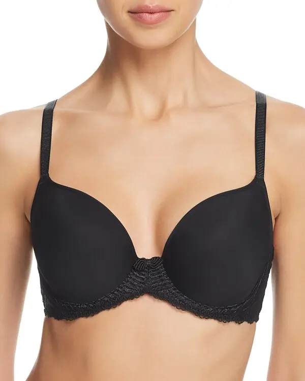 Wacoal La Femme T-shirt Contour Bra - Black