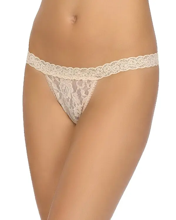 Hanky Panky Signature Lace G-string - Chai