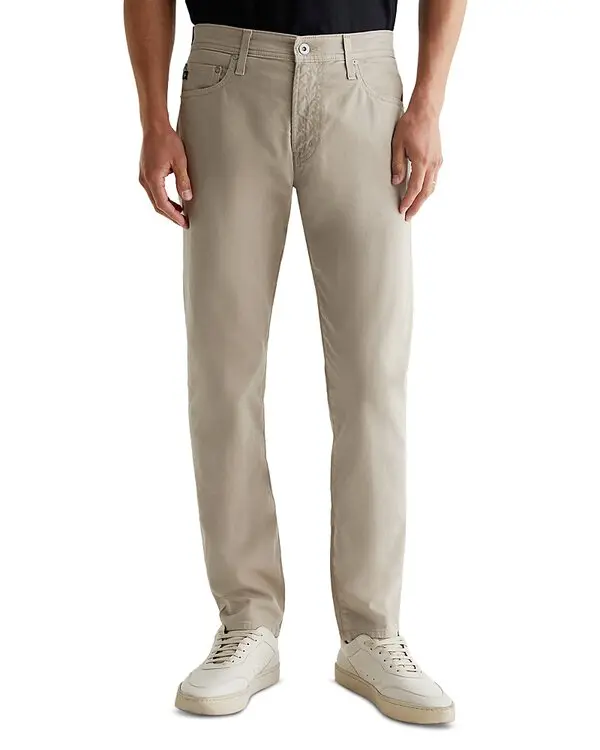 Ag Jeans Tellis Slim Fit Twill Pants - Desert Sorm