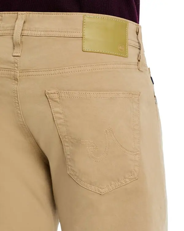 Ag Jeans Tellis Slim Fit Twill Pants - Tan