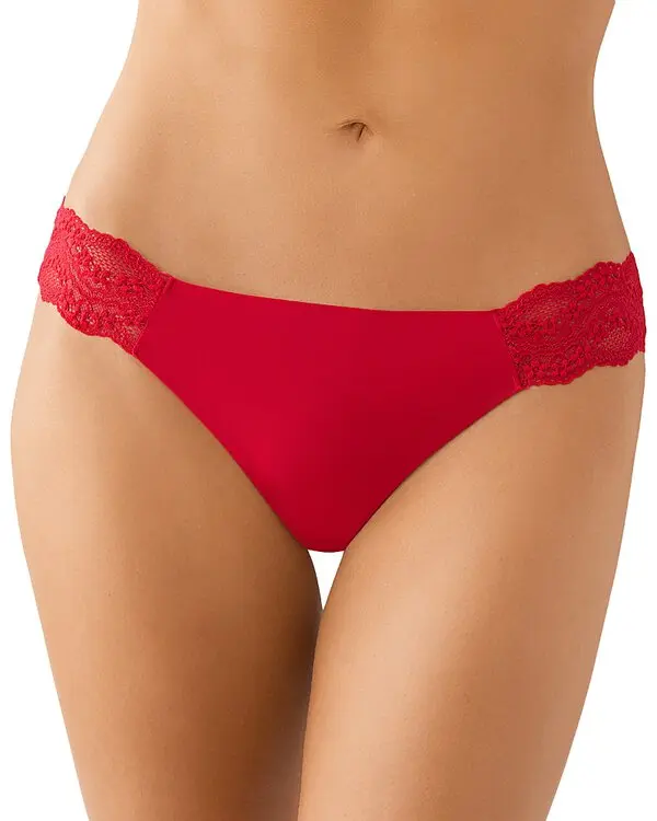 Wacoal B. Tempt'd B. Bare Thong - Crimson Red