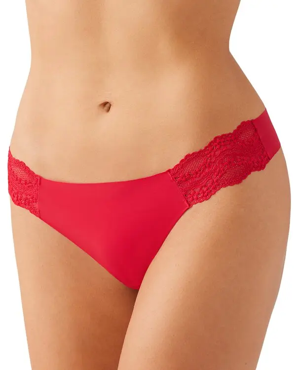 Wacoal B. Tempt'd B. Bare Thong - Crimson Red