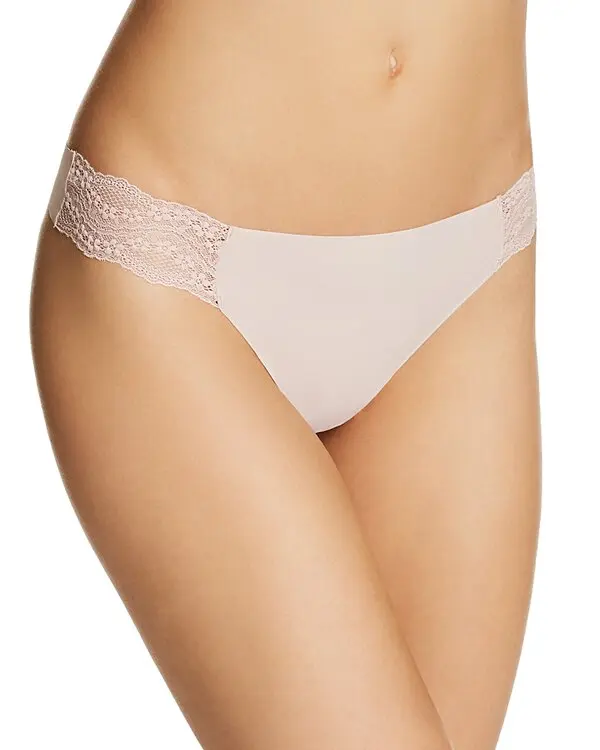 Wacoal B. Tempt'd B. Bare Thong - Rose Smoke