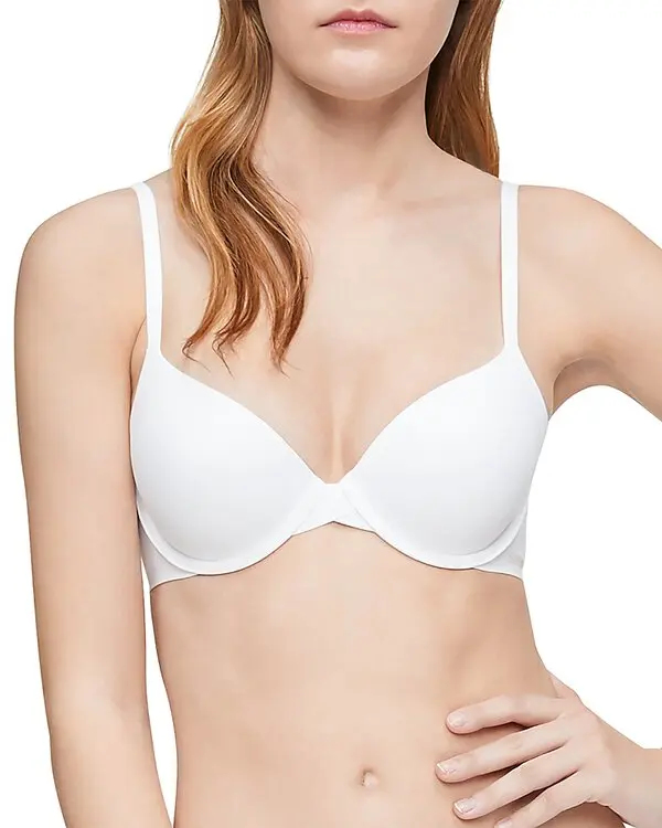 Calvin Klein Perfectly Fit Modern T-shirt Bra - Classic White