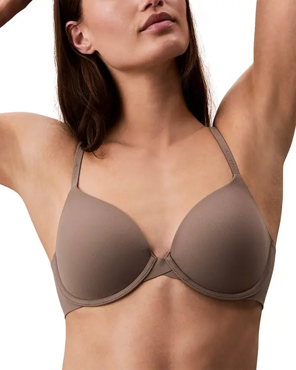Calvin Klein Perfectly Fit Full Coverage T-shirt Bra - Mink