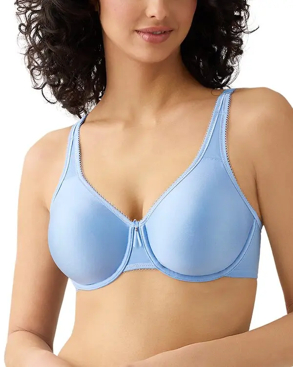 Wacoal Bra Basic Beauty Full Coverage Underwire Bra - Bel Air Blue