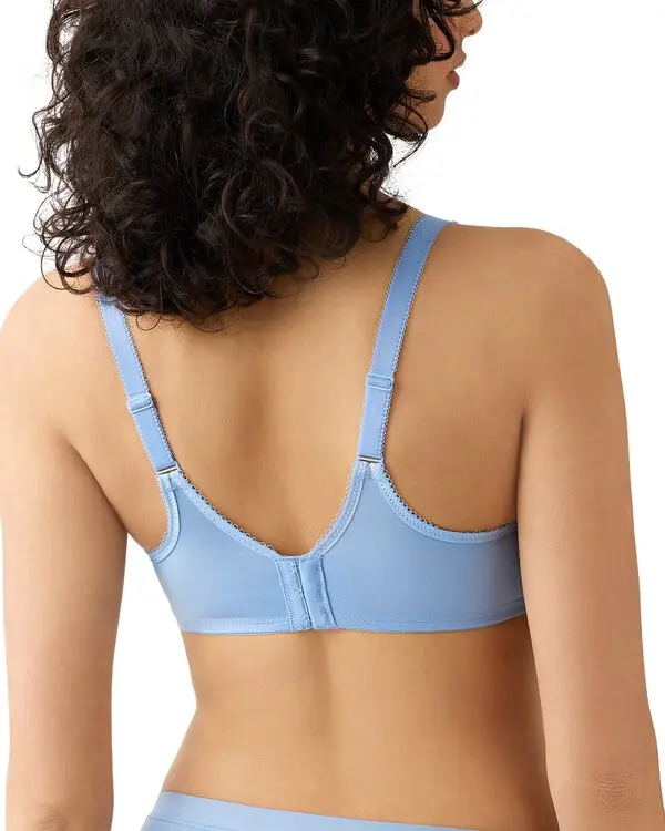 Wacoal Bra Basic Beauty Full Coverage Underwire Bra - Bel Air Blue