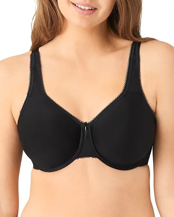Wacoal Bra Basic Beauty Full Coverage Underwire Bra - Black