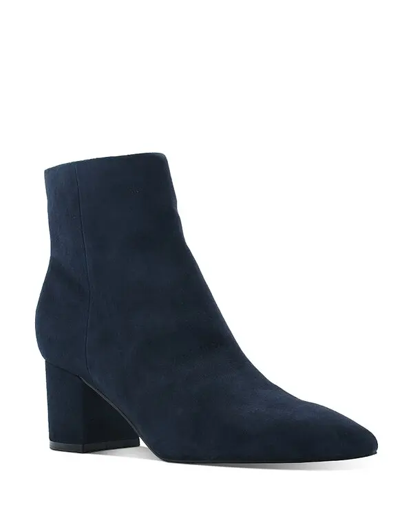 MARC FISHER LTD. Jarli High Heel Booties - Dark Blue
