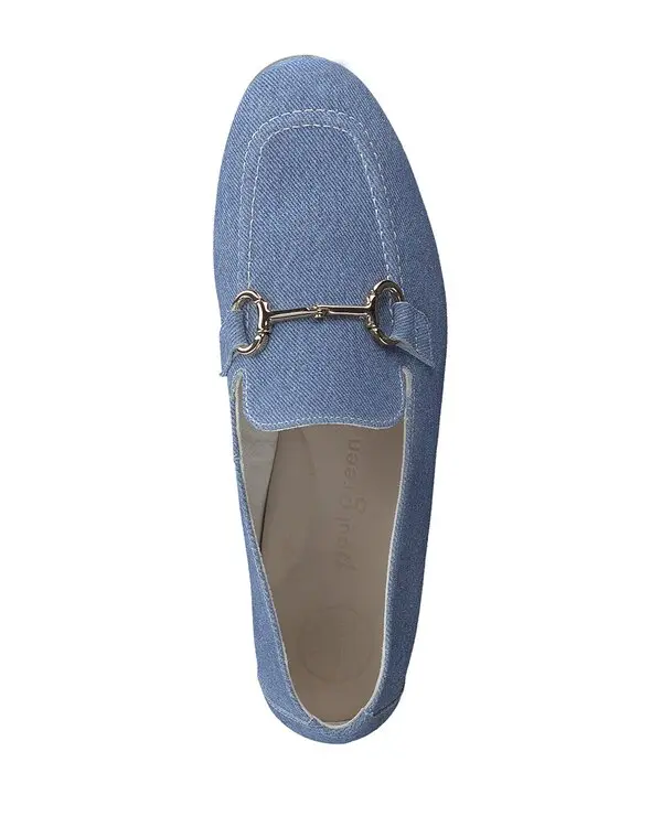 Paul Green Daphne Apron Toe Loafer - Jean Denim