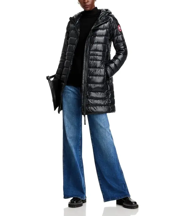 Canada Goose Cypress Packable Hooded Mid-length Down Jacket