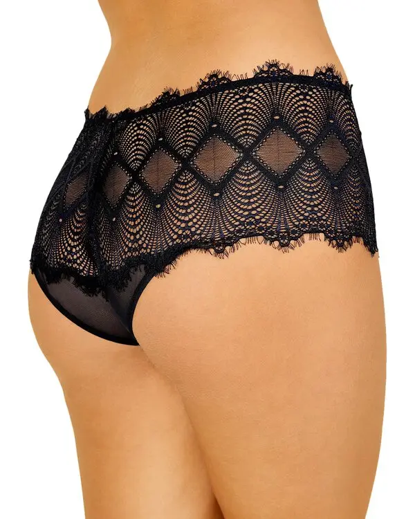 Cosabella Allure Lace Boyshorts - Black