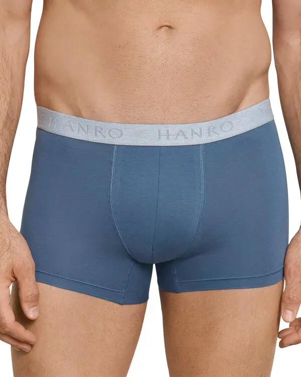 Hanro Essentials Cotton Stretch Boxer Briefs, Pack Of 2