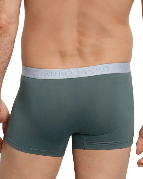 Hanro Essentials Cotton Stretch Boxer Briefs, Pack Of 2