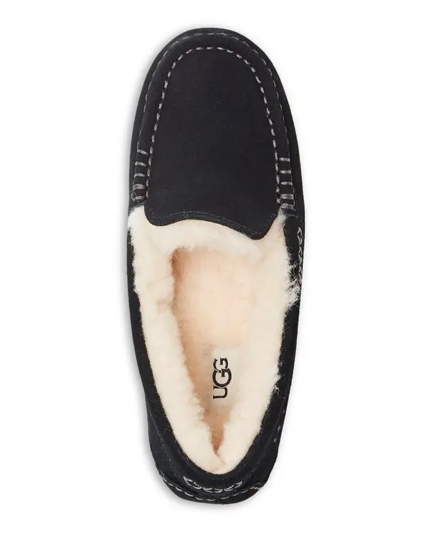 UGG Ansley Moc Toe Slippers - Black