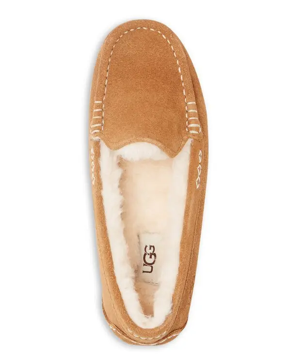 UGG Ansley Moc Toe Slippers - Chestnut