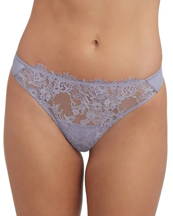 SKARLETT BLUE Entice Lace Thong - Lavender Dusk