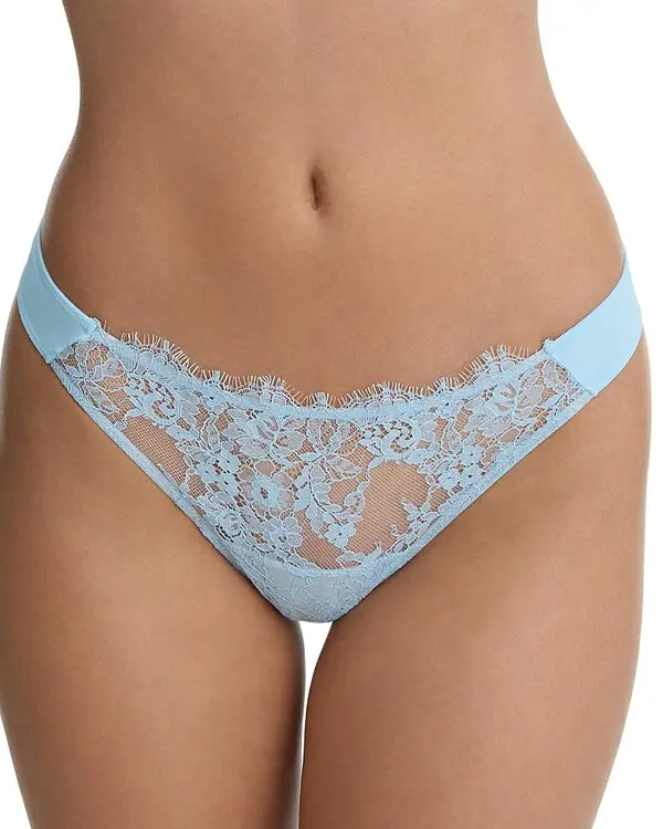 SKARLETT BLUE Entice Lace Thong - Saltwater Cashmere