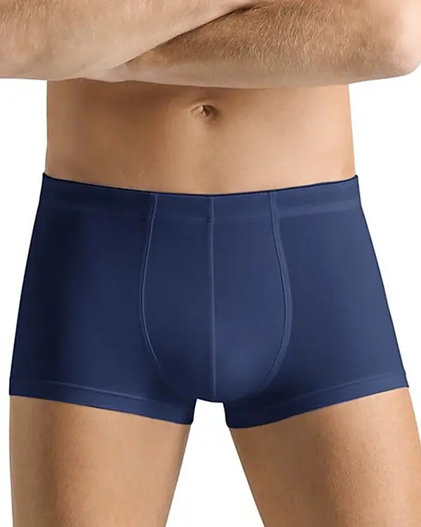 Hanro Cotton Superior Boxer Briefs - Midnight Navy