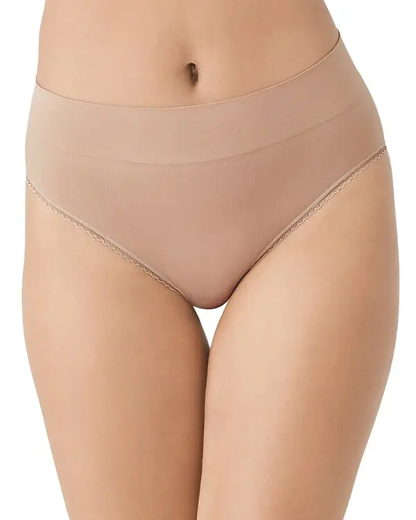 Wacoal Feeling Flexible Seamless Hi Cut Brief - Roebuck