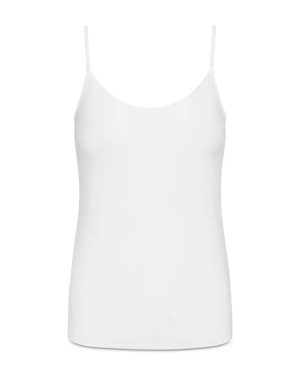 Commando Butter Scoop Neck Camisole - White