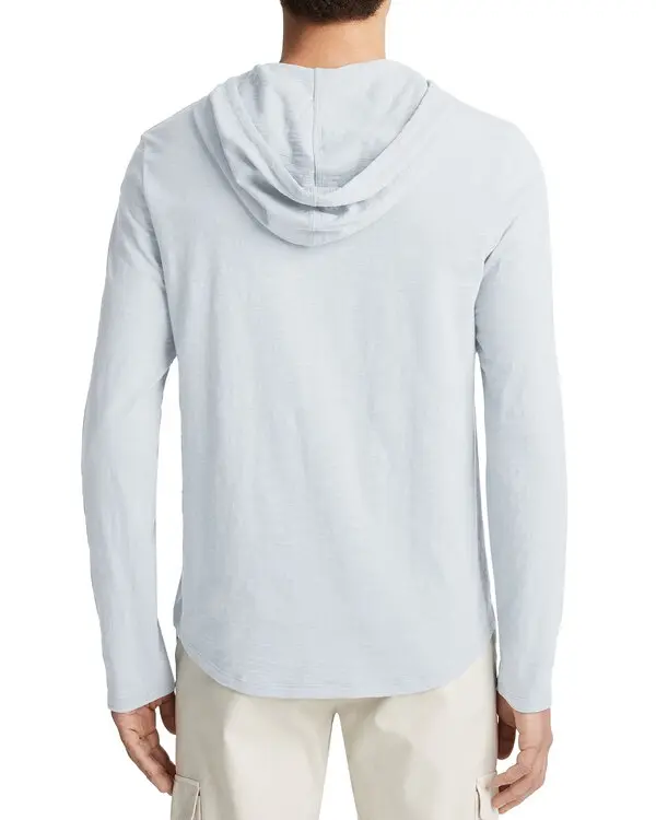 Vince Slub Popover Hoodie - Shirting Blue