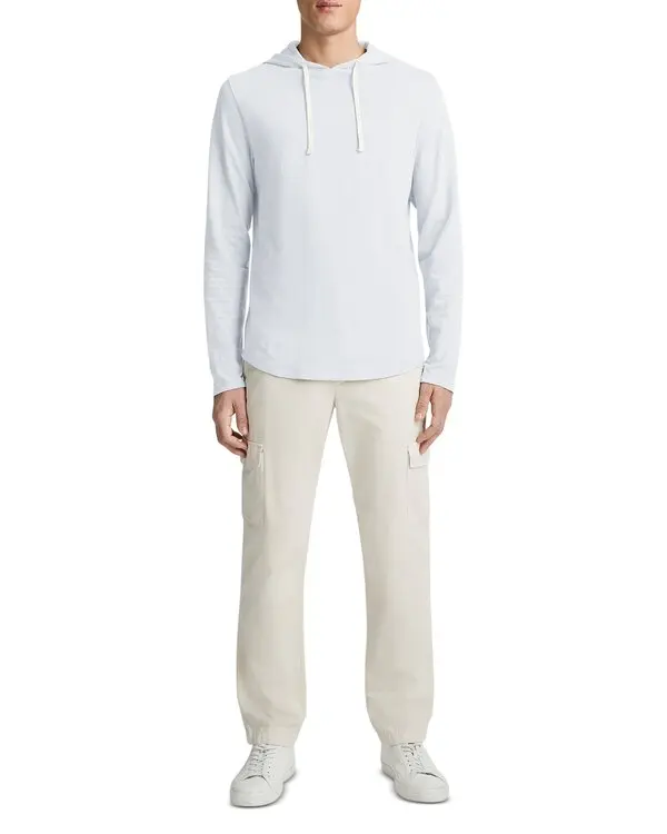 Vince Slub Popover Hoodie - Shirting Blue