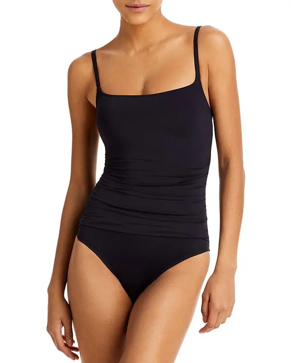 La Blanca Island Goddess One Piece Swimsuit - Black