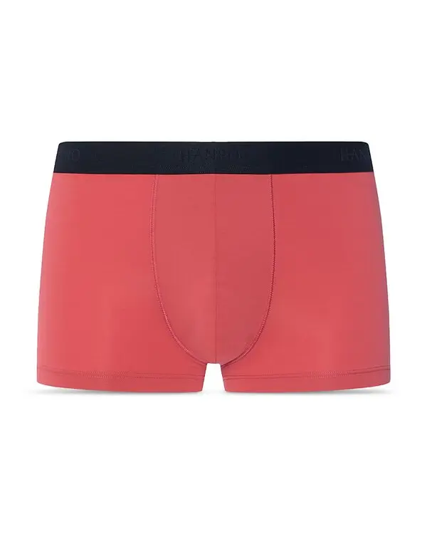 Hanro Micro Touch Boxer Briefs - Garnet Rose