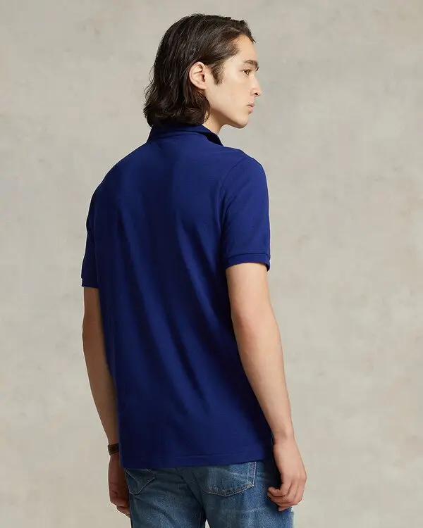 Polo Ralph Lauren Cotton Mesh Classic Fit Polo Shirt - Fall Royal Blue