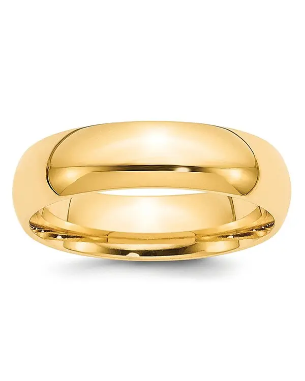 Bloomingdale'S 14k Yellow 4mm Band Ring - Gold