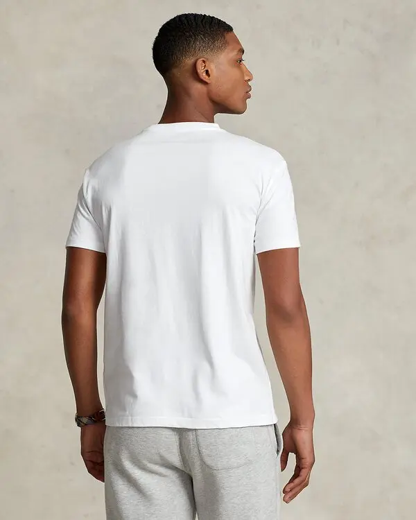 Polo Ralph Lauren Classic Fit V-neck Tee - White