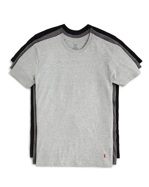 Polo Ralph Lauren Classic Fit Crewneck Undershirt - Grey/charcoal/black