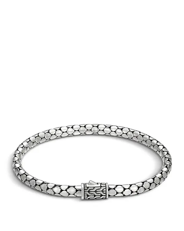 John Hardy Sterling Dot Chain Bracelet - Silver