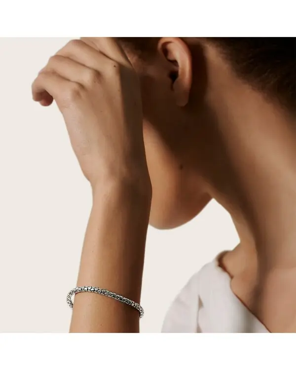 John Hardy Sterling Dot Chain Bracelet - Silver