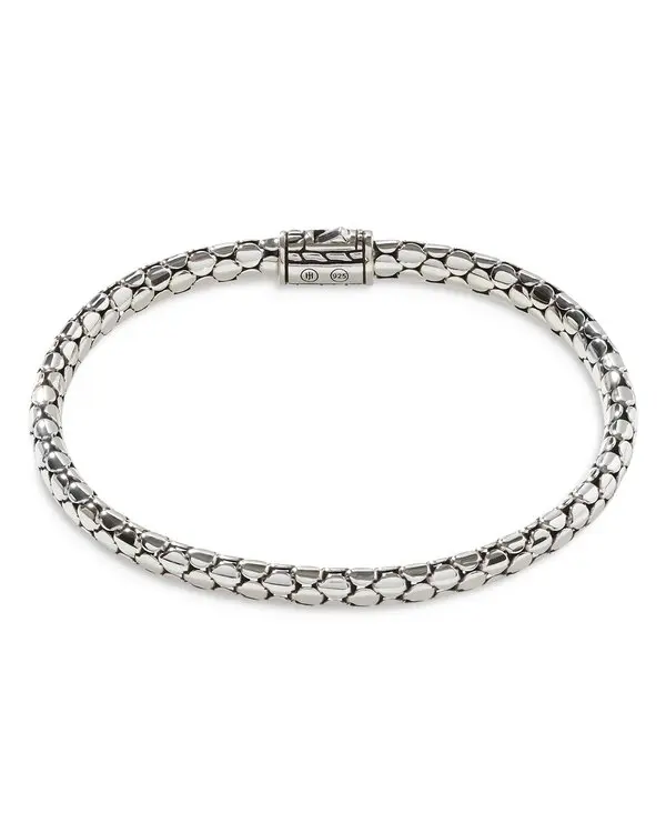 John Hardy Sterling Dot Chain Bracelet - Silver
