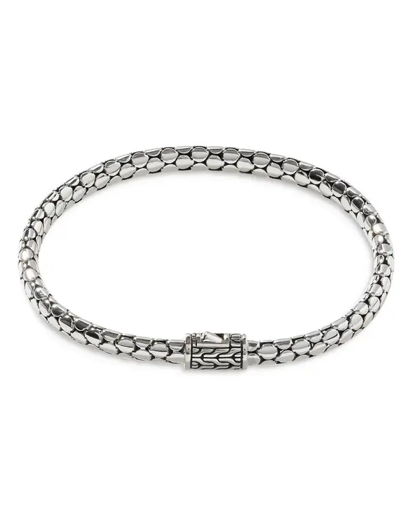 John Hardy Sterling Dot Chain Bracelet - Silver
