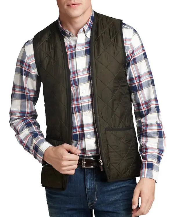 Barbour Polarthair Quilt Waistcoat - Olive