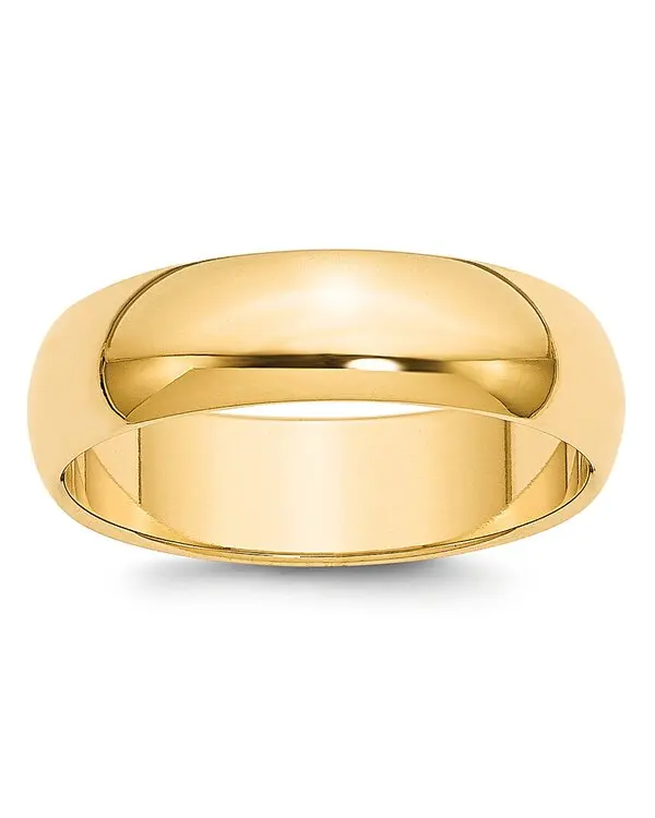 Bloomingdale'S 6mm 14k Band Ring - Gold