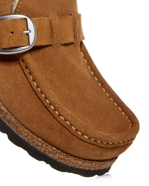 BIRKENSTOCK Buckley Shearling Clogs - Brown