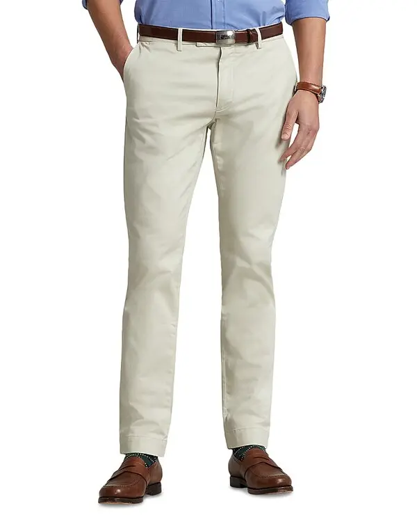 Polo Ralph Lauren Stretch Slim Fit Chinos - Basic Sand