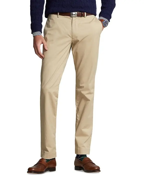 Polo Ralph Lauren Stretch Slim Fit Chinos - Classic Khaki