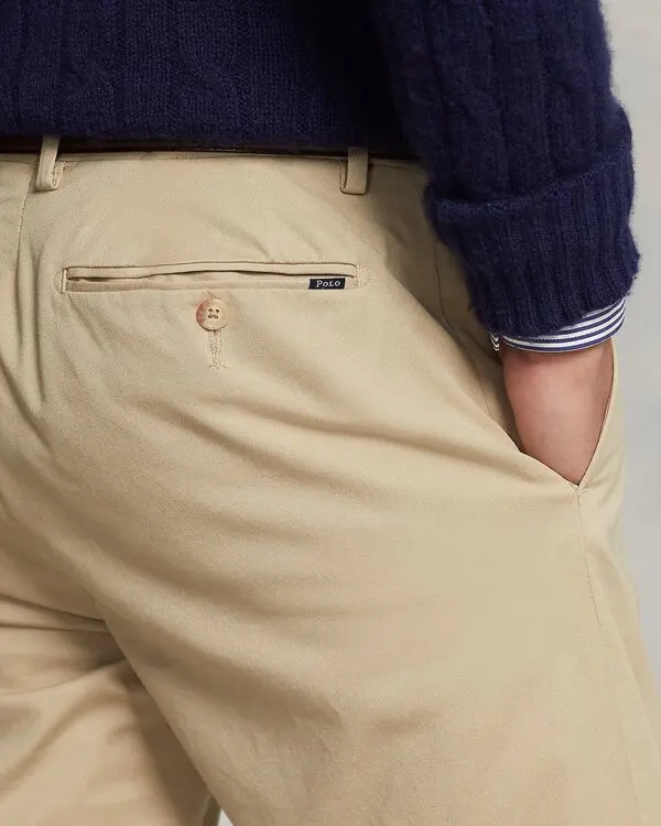 Polo Ralph Lauren Stretch Slim Fit Chinos - Classic Khaki