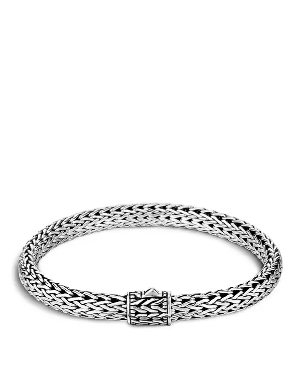 John Hardy Sterling Small Chain Bracelet - Silver