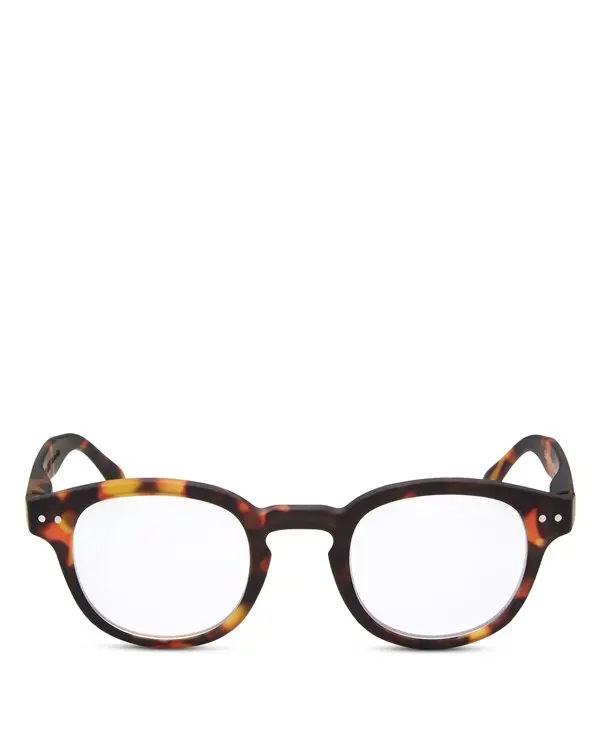 IZIPIZI C Square Reading Glasses 45mm - Tortoise
