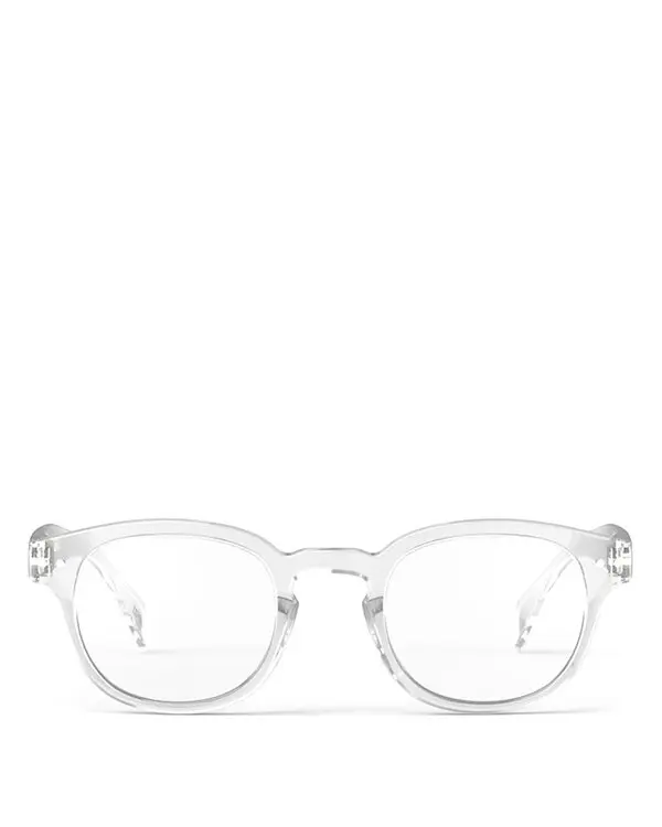 IZIPIZI C Square Reading Glasses 45mm - Transparent