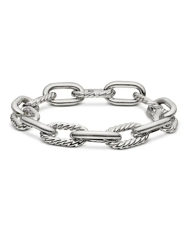 David Yurman Dy Madison Chain Bracelet - Silver