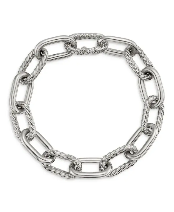 David Yurman Dy Madison Chain Bracelet - Silver
