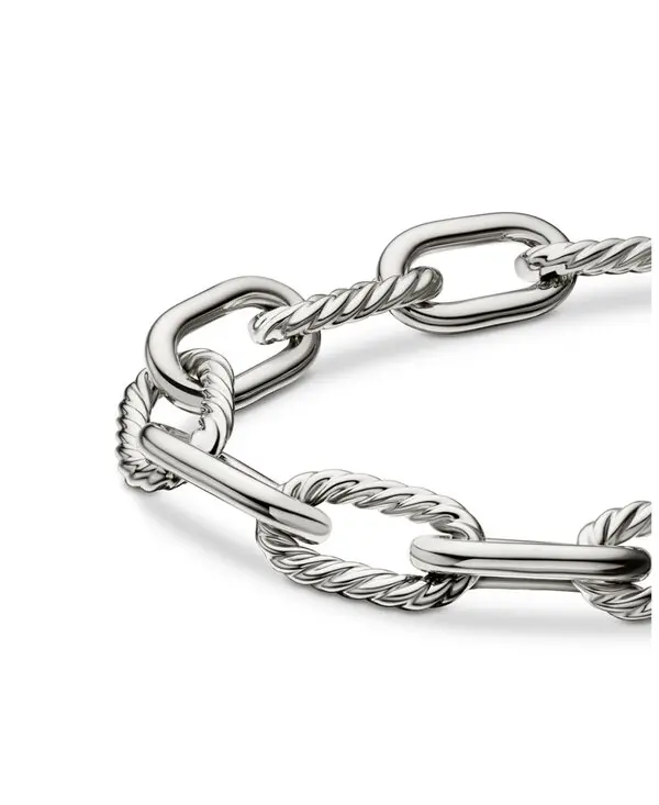 David Yurman Dy Madison Chain Bracelet - Silver